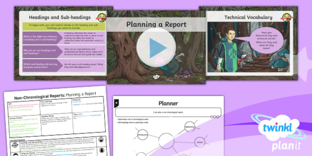 Non-Chronological Reports | twinkl.co.uk