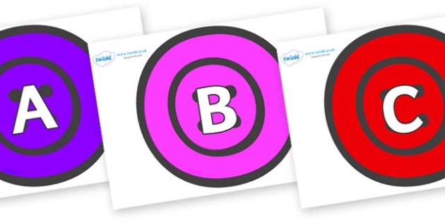 FREE! - A-Z Alphabet on Buttons (Teacher-Made)