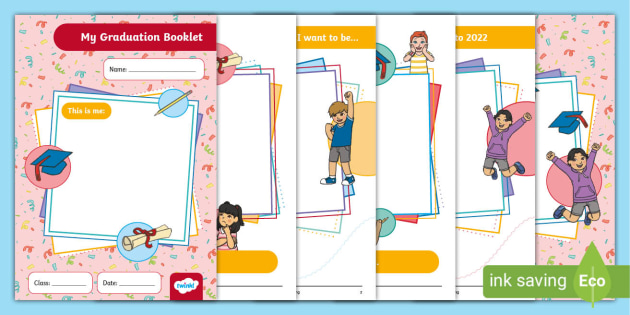 Graduation Booklet - Kindergarten (Teacher-Made)
