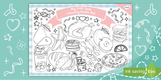 Food Doodle Activities | twinkl.co.uk