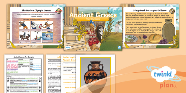 Ancient Greek Olympics | Primary Lesson Pack | KS2 History