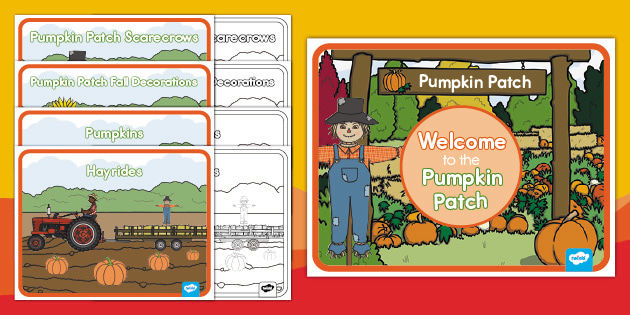 Pumpkin Patch Dramatic Play Posters