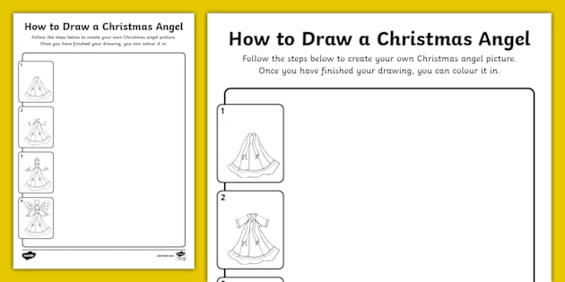 Christmas Drawing Activities | twinkl.co.uk