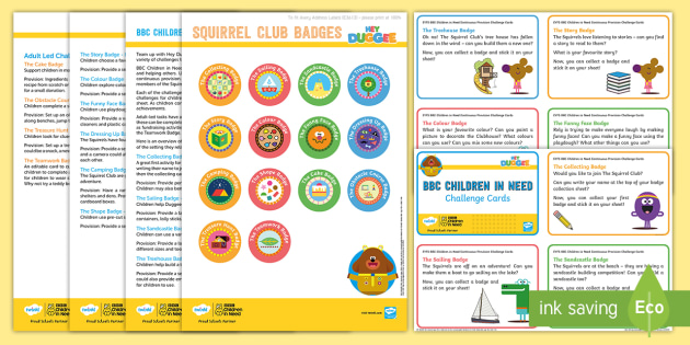BBC Children in Need 2018, Primary resources, children, charity, help