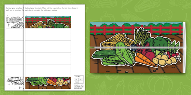 Template Vegetables | twinkl.com.au
