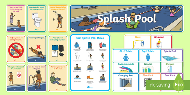 Splash Pool Primary Resource Pack (teacher made)