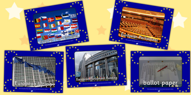 European Elections Display Photos (teacher made)