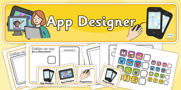 App Designers Role Play Pack-app designers, role play, app design pack ...
