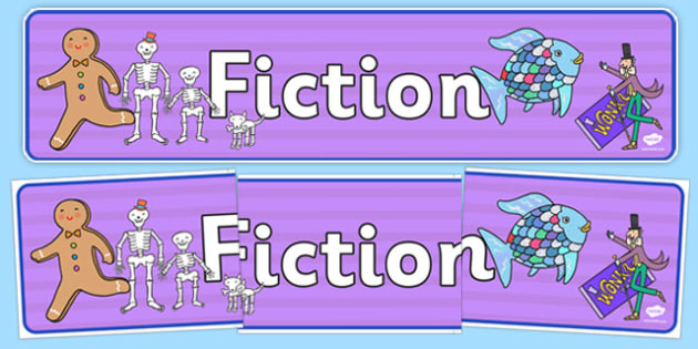 👉 Fiction Display Banner (teacher made)