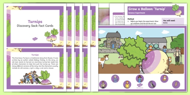 The Enormous Turnip Discovery Sack