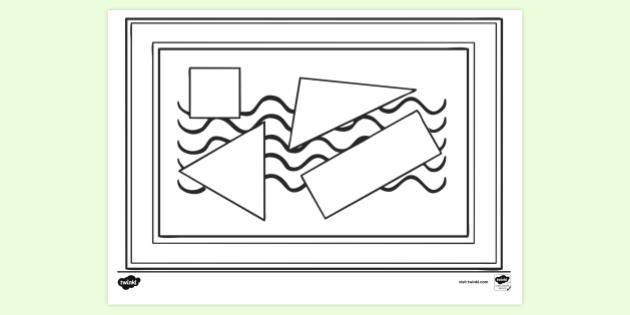 FREE! - Abstract Colouring Page | Colouring Sheet