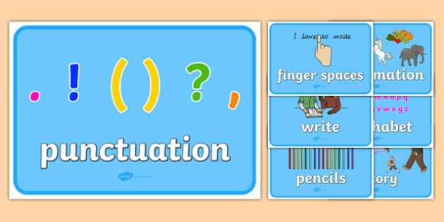 👉 Writing Area Display Word Posters (teacher made)