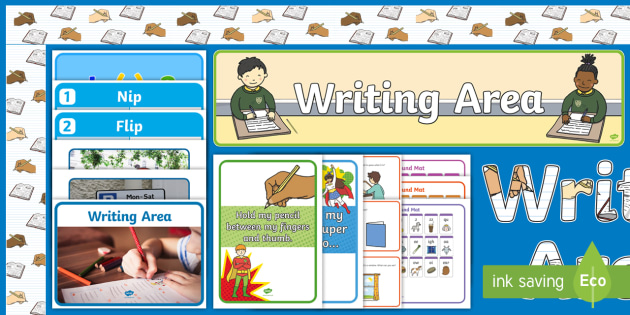 👉 EYFS Writing Area Classroom Set Up Pack (teacher made)