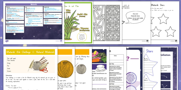 Year 4 - 6 Matariki Activity Pack