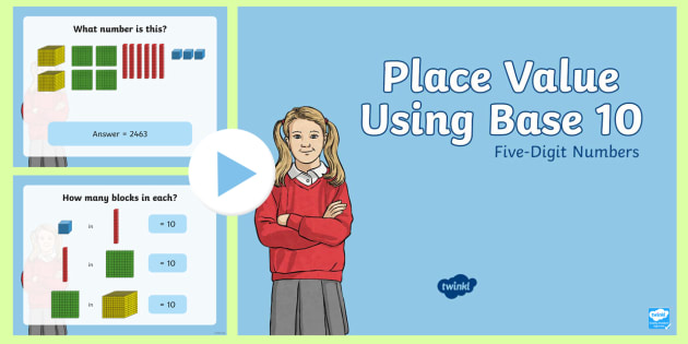 Place Value of Five-Digit Numbers Using Base Ten PowerPoint
