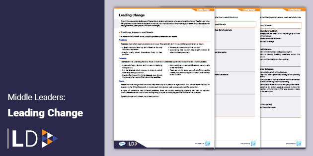 Leading Change in School | Leading School Change
