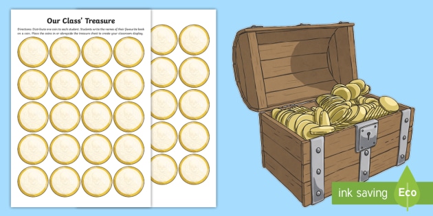 Our Class Treasure Display Cut-Outs (teacher made)