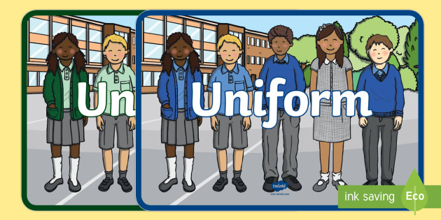 👉 Uniform Display Poster - Uniform Display Poster