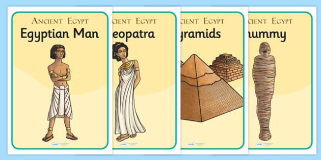 Ancient Egypt Display Posters (teacher made)