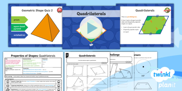 PlanIt Maths Y6 Properties of Shapes: 2D Shapes (2) Lesson Pack
