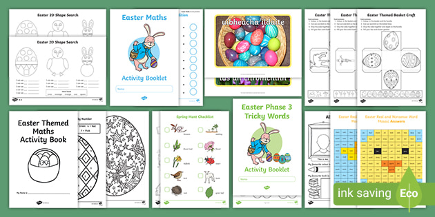 Easter Pack Senior Infants (teacher made)