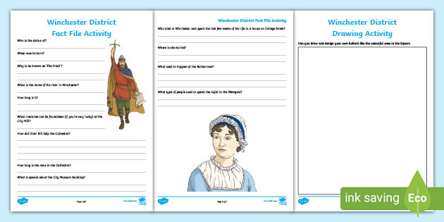 Winchester District Fact File Activity - Primary Resources