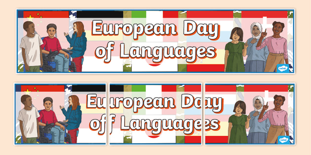 European Day of Languages Display Banner