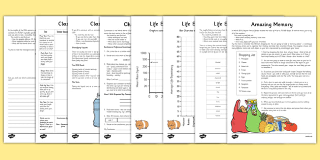 Amazing Facts Science and Investigation Worksheet Pack