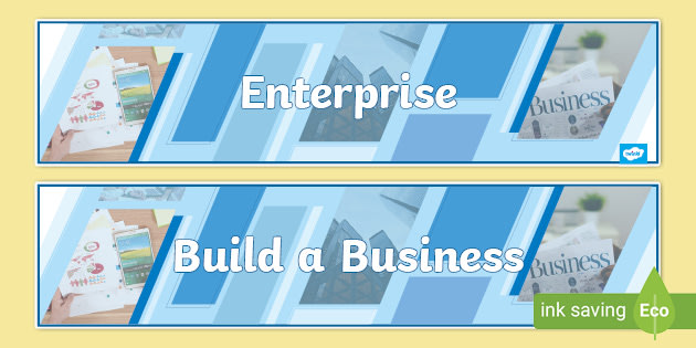 Build a Business and Enterprise Display Banner