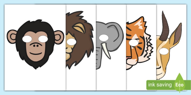 Mammal Role-Play Mask Pack (teacher made)