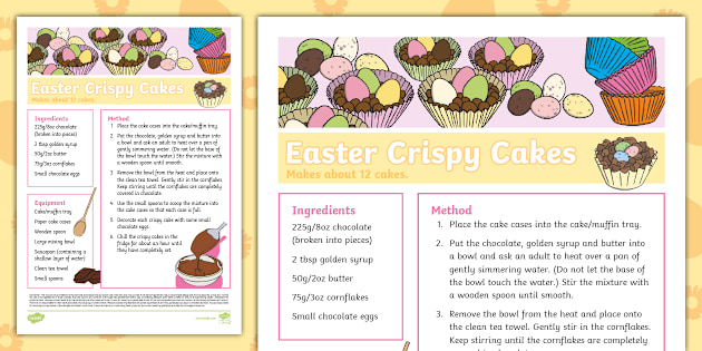 Easter Cooking Activities | twinkl.com.au