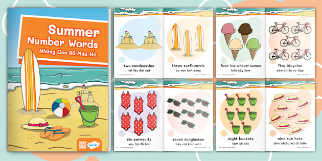 Summer Vocabularies | twinkl.com.au