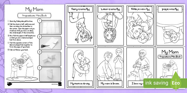 My Mom Mini-Book (teacher made)