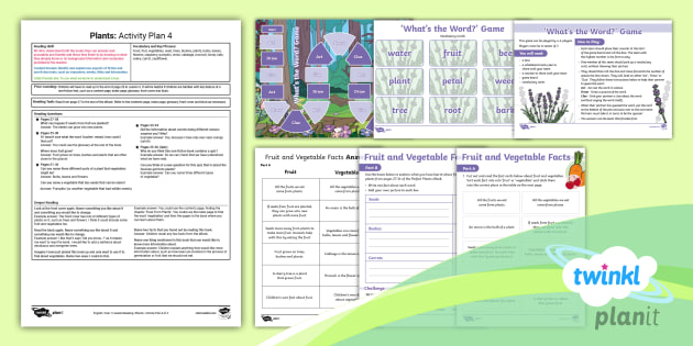 Plants Reading Worksheets | twinkl.com.au
