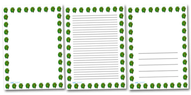 FREE! - Posy Of Flowers Portrait Page Borders- Portrait Page Borders