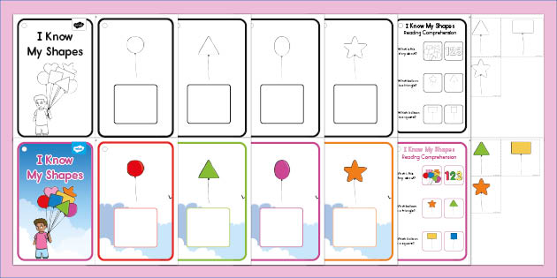 I Know My Shapes Early Adapted Reader