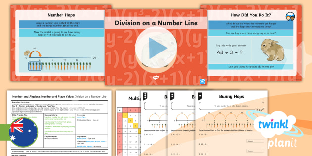 Year 5 Number and Place Value: Division on a Number Line Lesson 1
