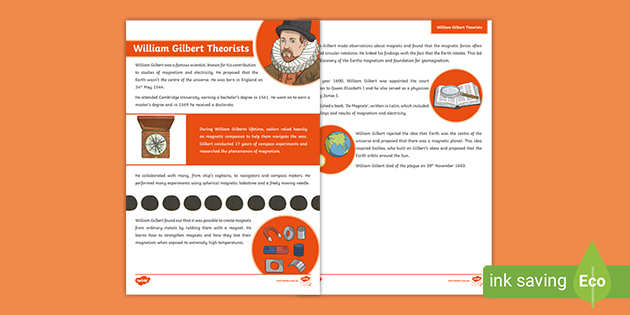 William Gilbert (teacher made)