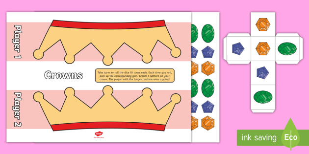 Crown Patterns Board Game