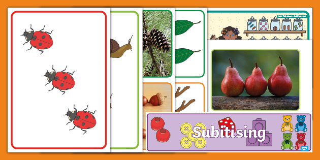 👉 Subitising Display Resource Pack (teacher made)
