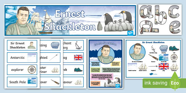 Ernest Shackleton Display Pack