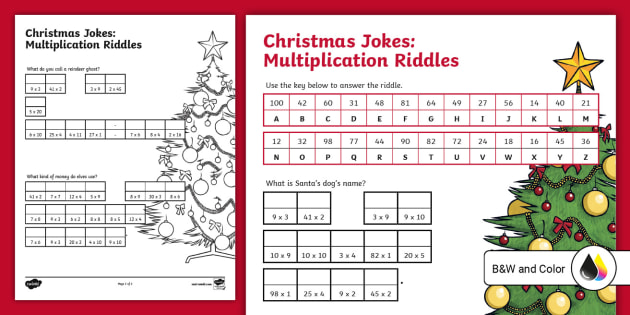 Christmas Multiplication Activities | twinkl.com