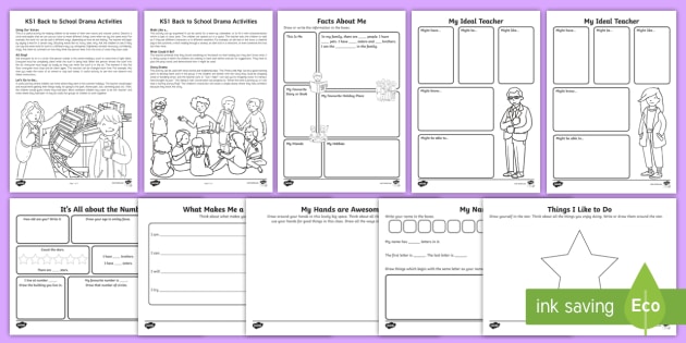 First Day Activities Year 1 Australia Primary