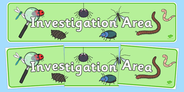 FREE! - Investigation Area Sign - Classroom Area Signs, KS1, Knowledge and