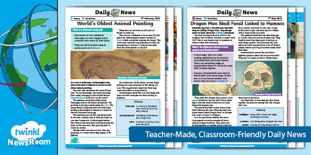 UKS2 Stone Age NewsRoom Pack (teacher made)