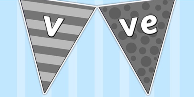 v Sound Family Display Bunting (teacher made)