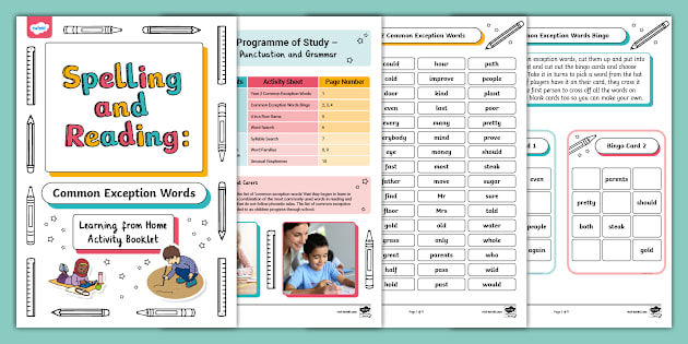 Reading Spellings | twinkl.ca