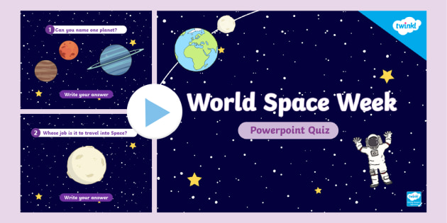 World Space Week Quiz (teacher made)