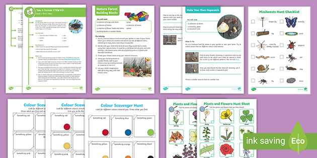 KS1 Nature Project Pack Return to School (teacher made)