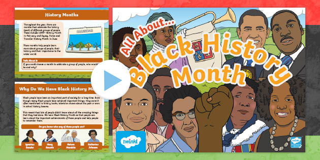 KS1 All About Black History Month PowerPoint (teacher made)